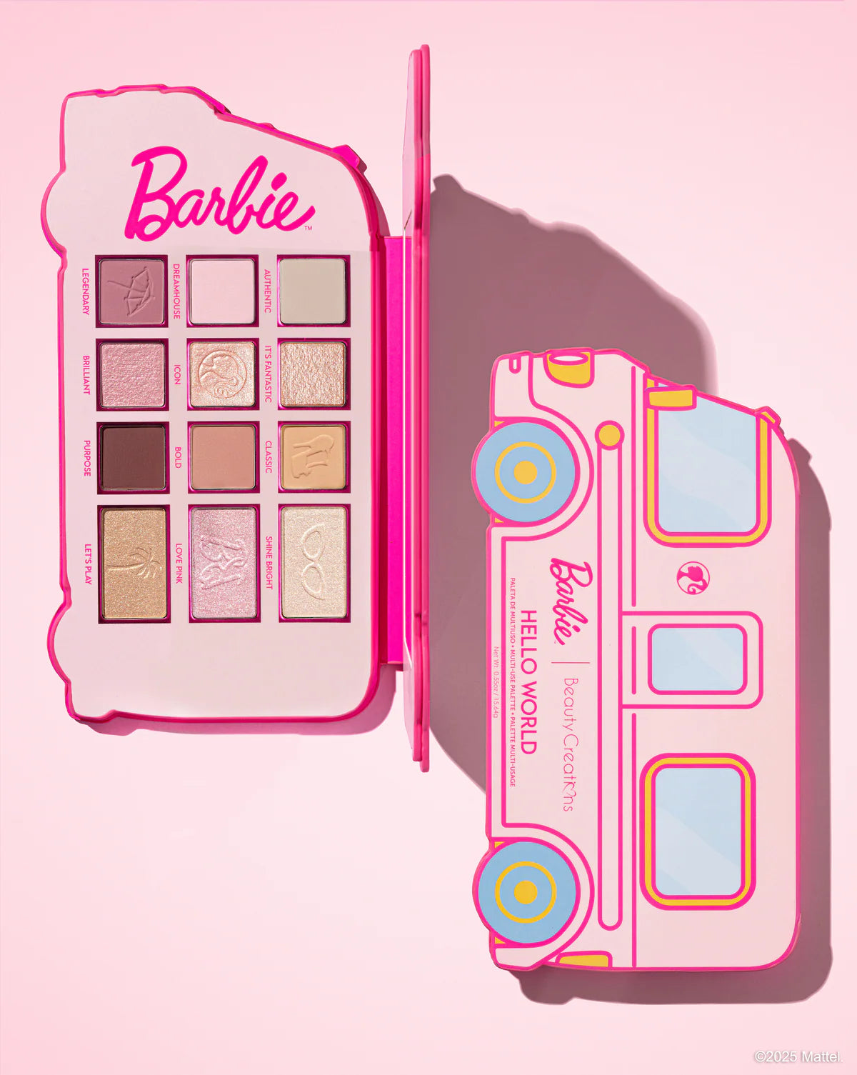 BARBIE "HELLO WORLD" SHADOW PALETTE – Fashion Live by Liz