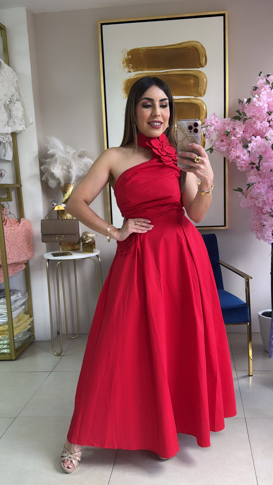Red Long Dress – Fashion Live by Liz